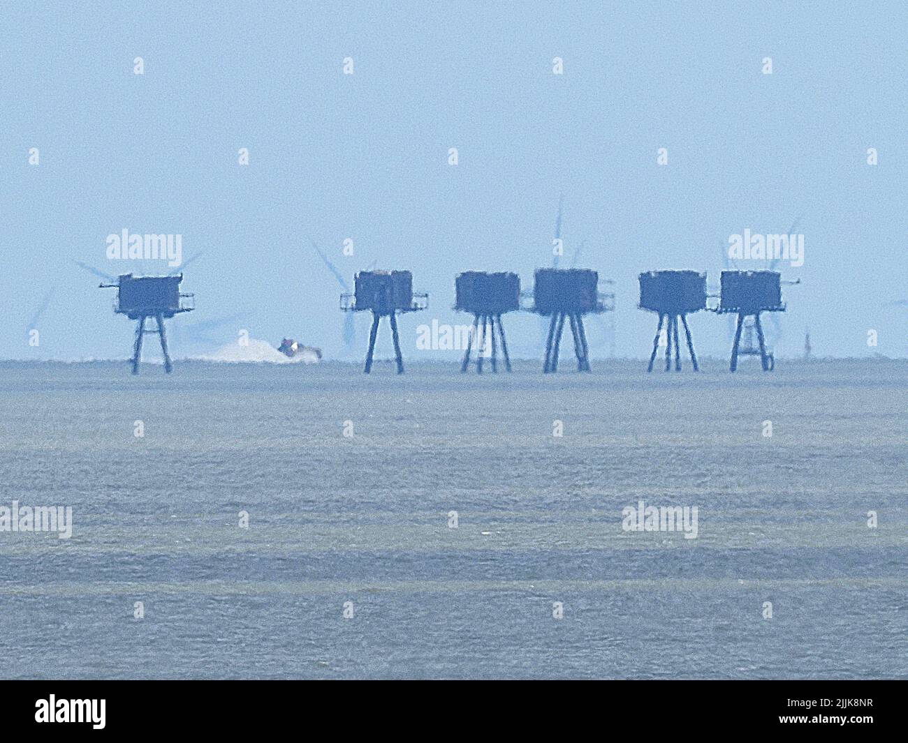 Sheerness, Kent, UK. 27th July, 2022. Powerboat 'Thunder Child 2' seen ...