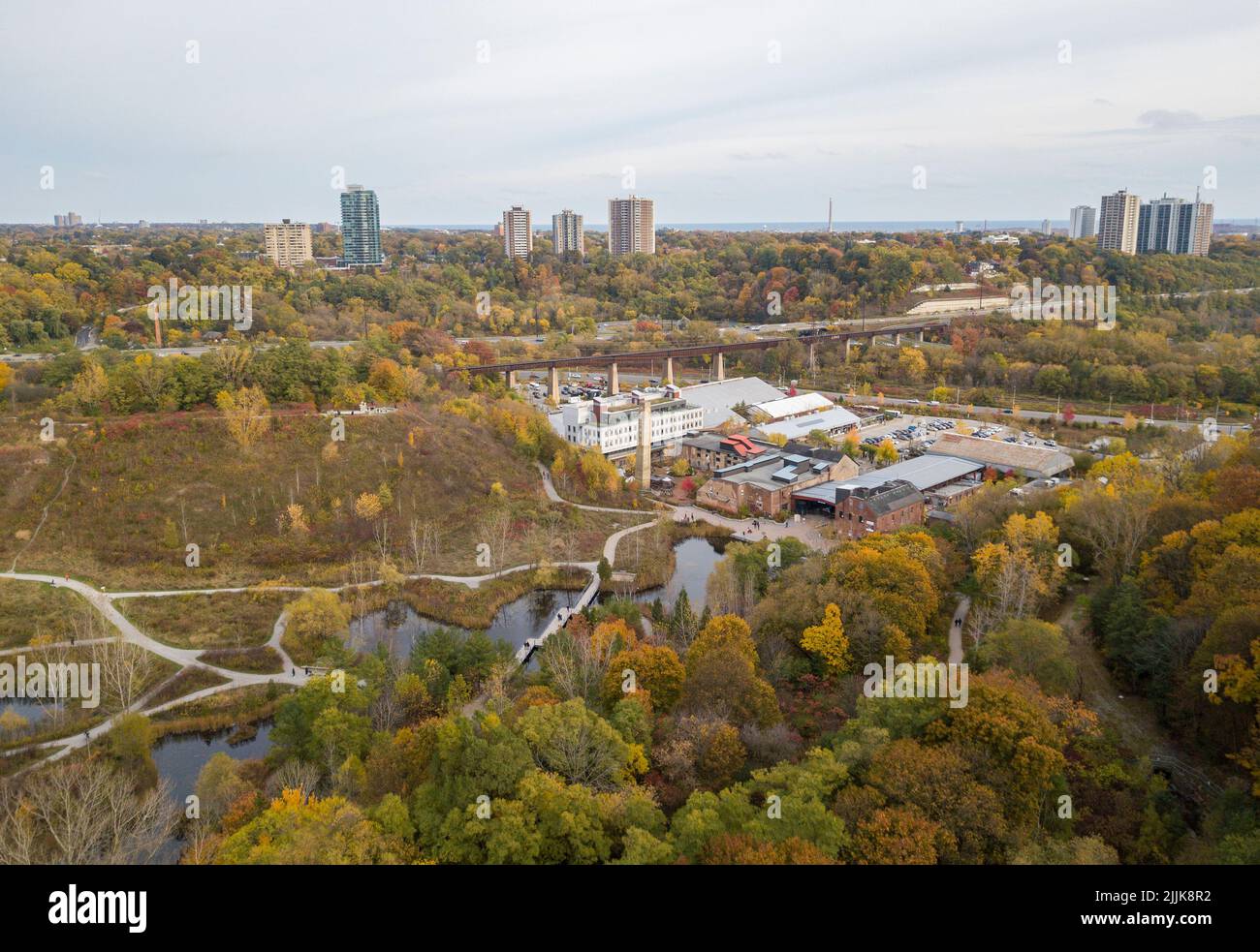 Evergreen brickworks park hi-res stock photography and images - Alamy