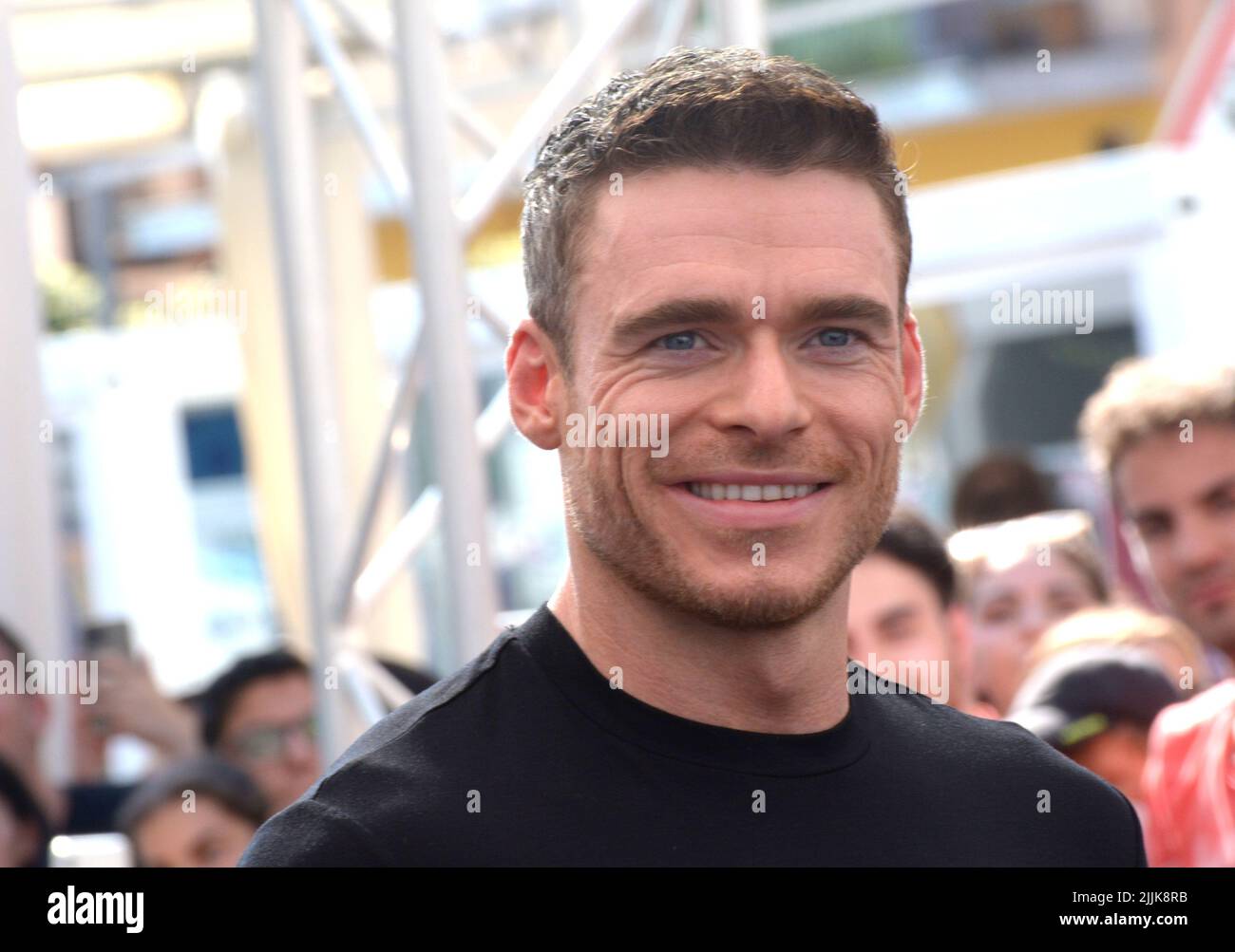 July 25, 2022, GIFFONI VALLE PIANA, Italy: Richard Madden at Giffoni ...