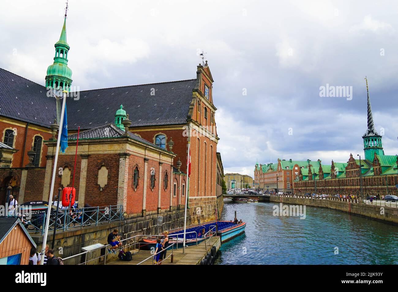 The historic streets and center of Copenhagen, a UNESCO world heritage ...