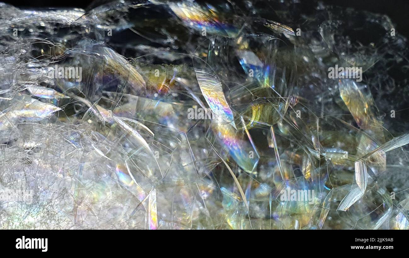 Realistic bath soap foam clean soapy froth bubbles hi-res stock ...