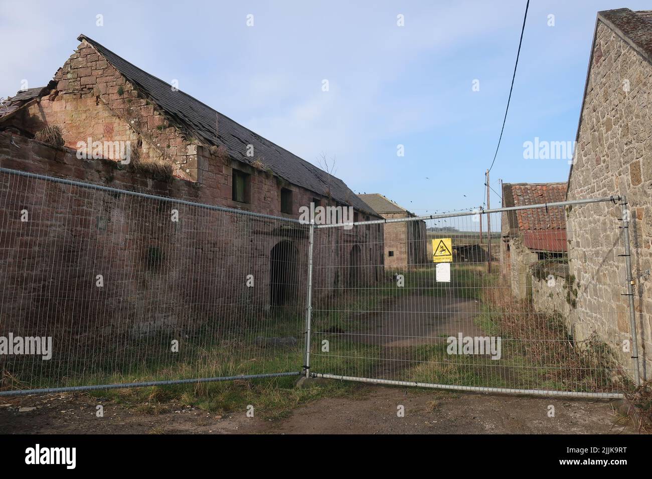 St Cuthbert's Way national trail long-distance trail. Northumberland ...