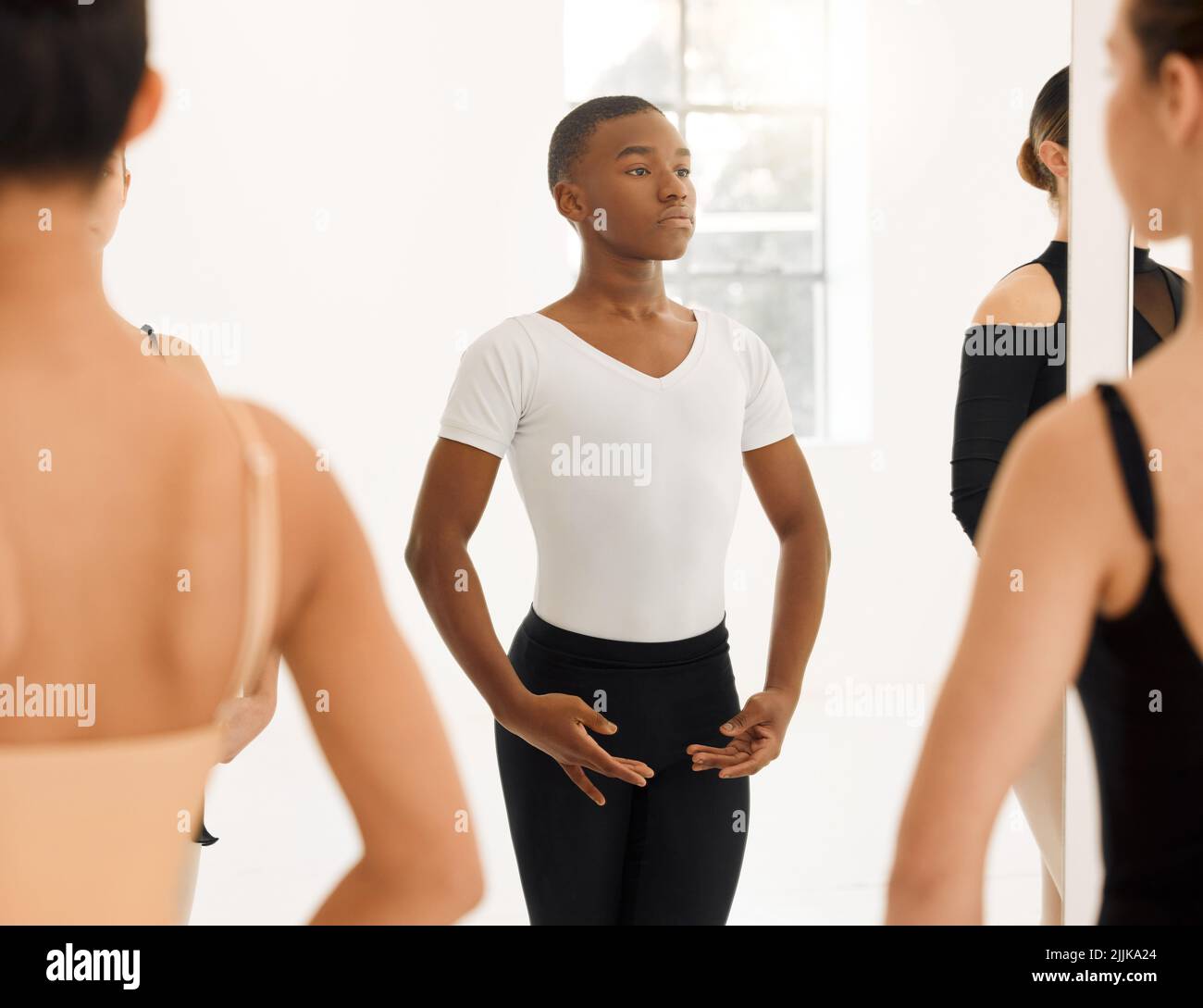 Dance is the hidden language of the soul. a group of ballet dancers ...