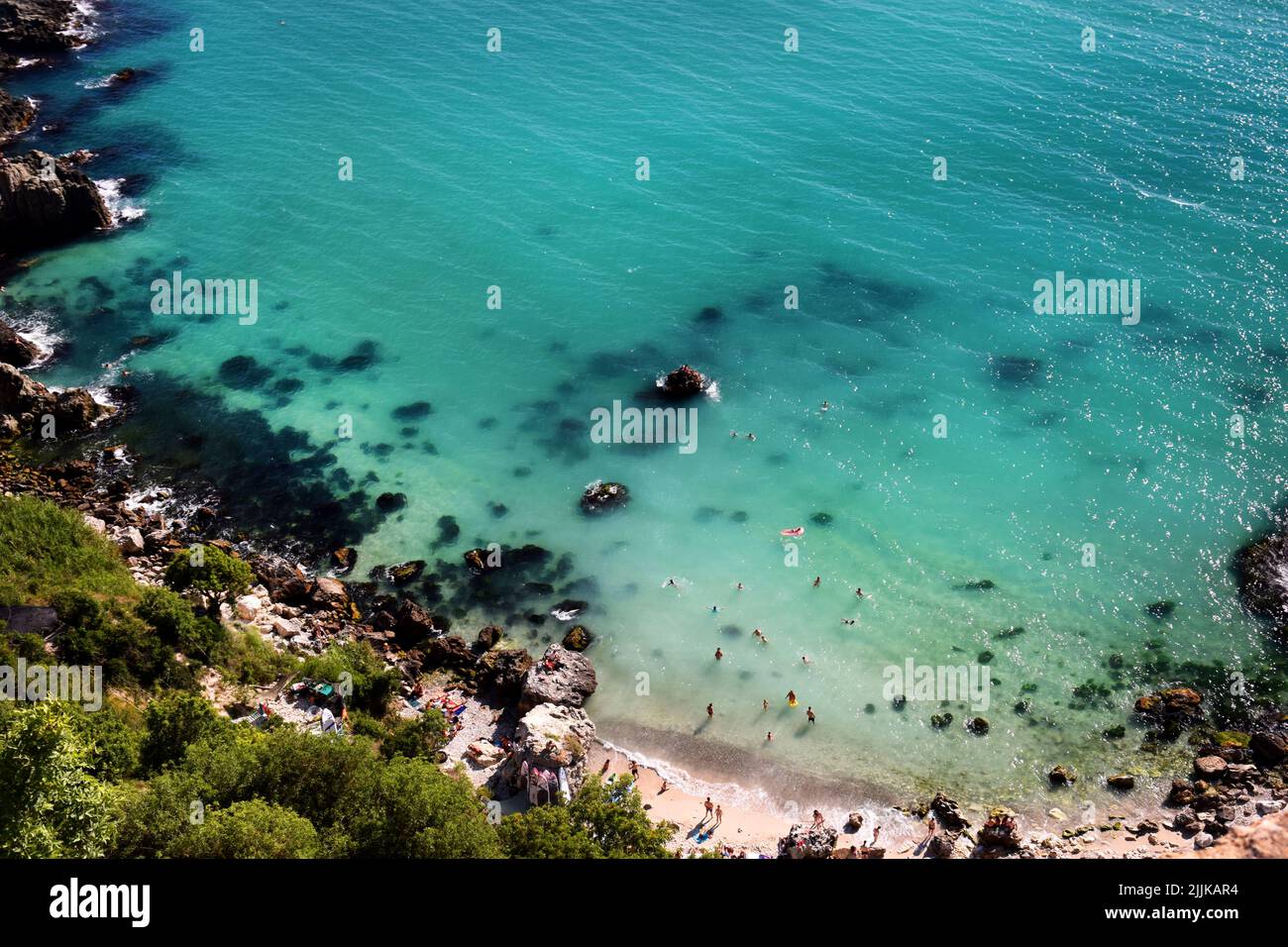 Blue transparent water hi-res stock photography and images - Alamy