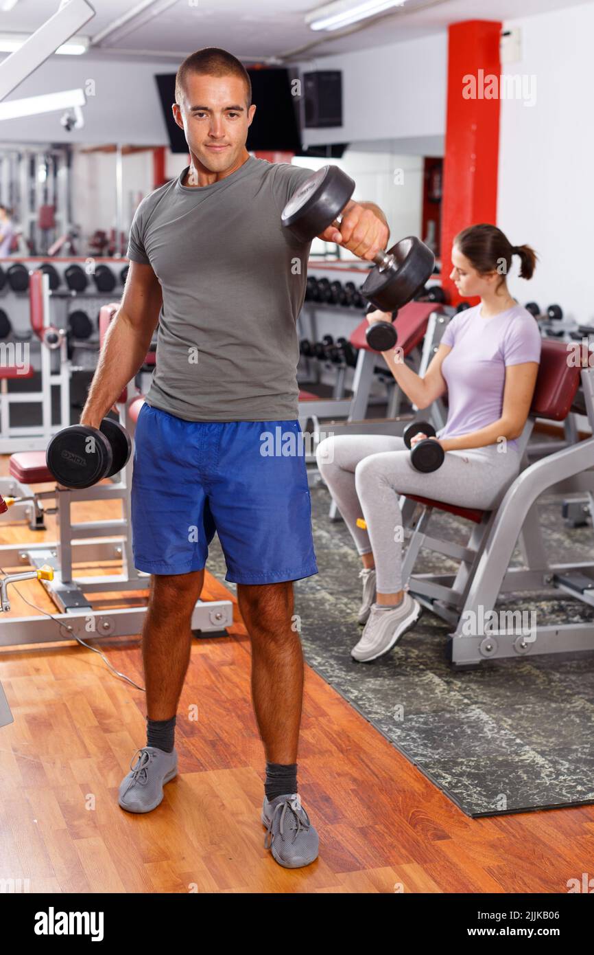 Powerlifting exercises hi-res stock photography and images - Alamy