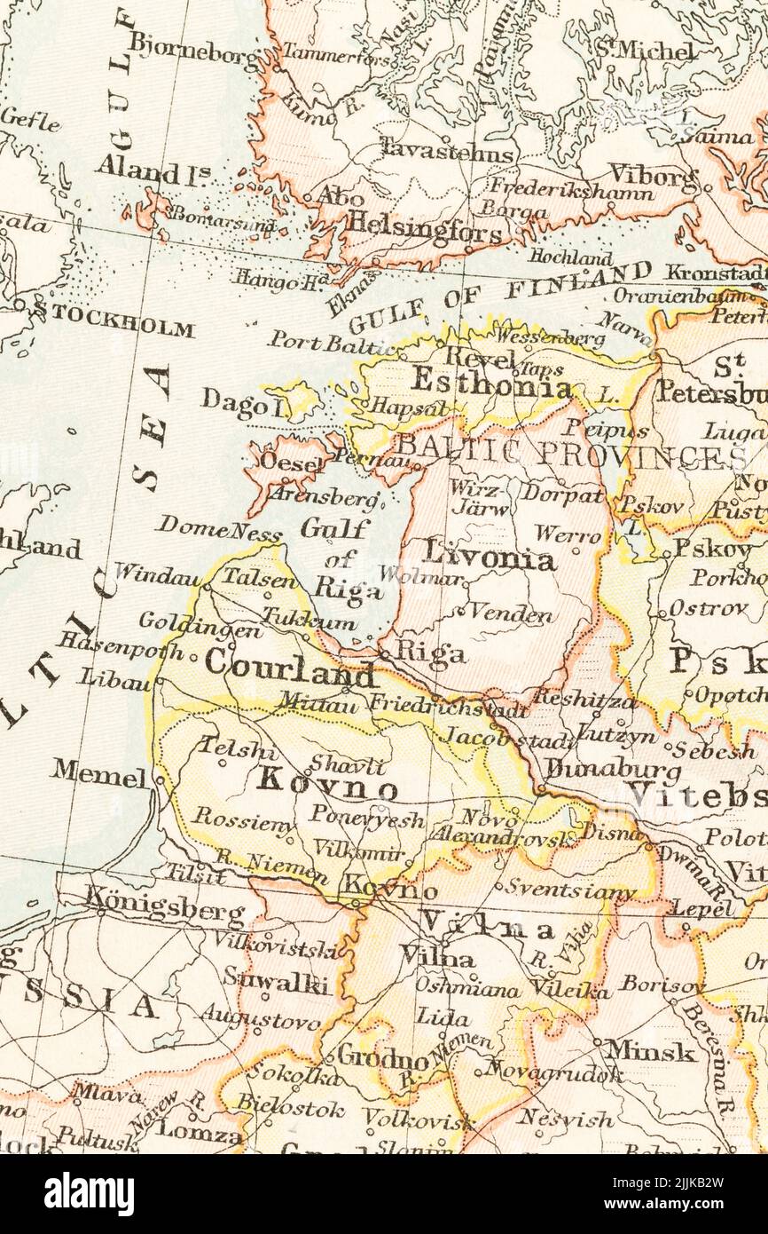 Historical maps of poland borders hi-res stock photography and images ...