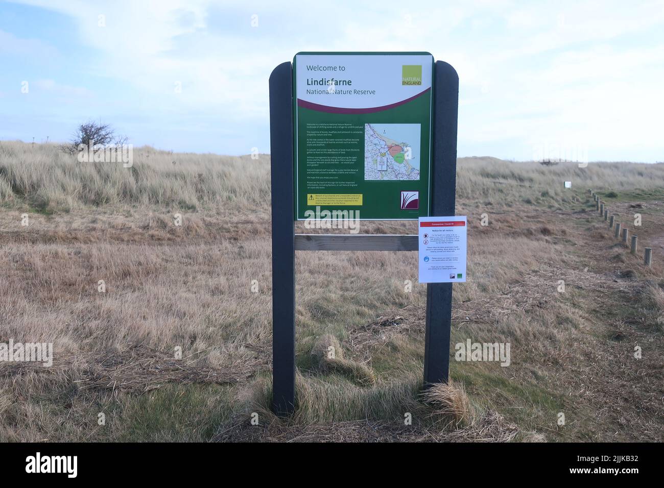 St Cuthbert's Way national trail long-distance trail. Northumberland. England. United Kingdom ...