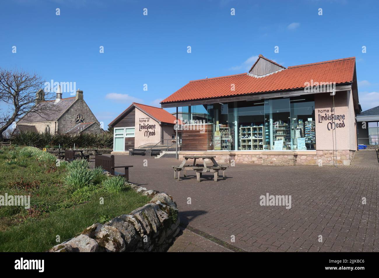 St Cuthbert's Way national trail long-distance trail. Northumberland ...