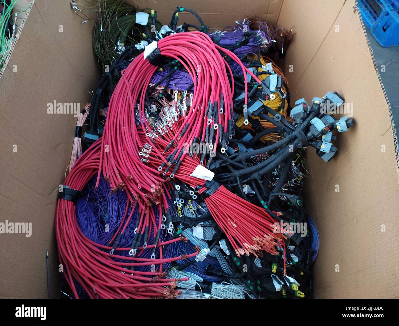 Wiring harness hi-res stock photography and images - Alamy