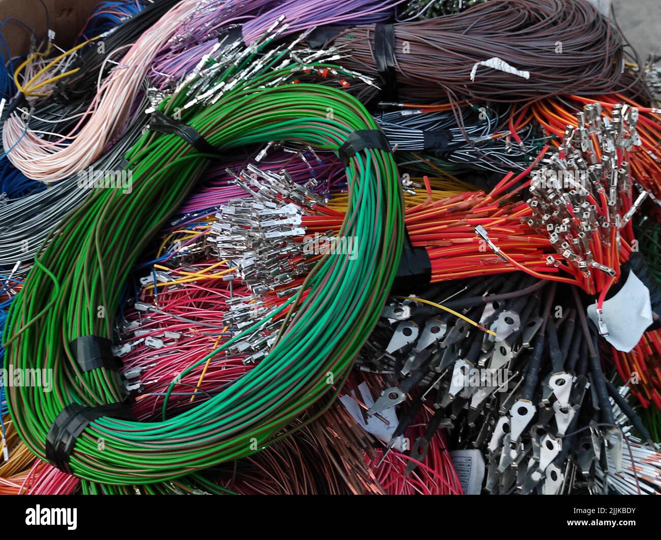 Wiring harness hi-res stock photography and images - Alamy
