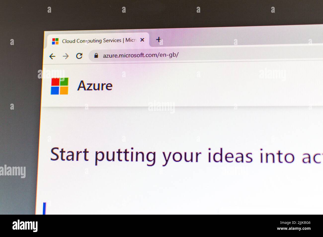 Microsoft azure logo hi-res stock photography and images - Alamy