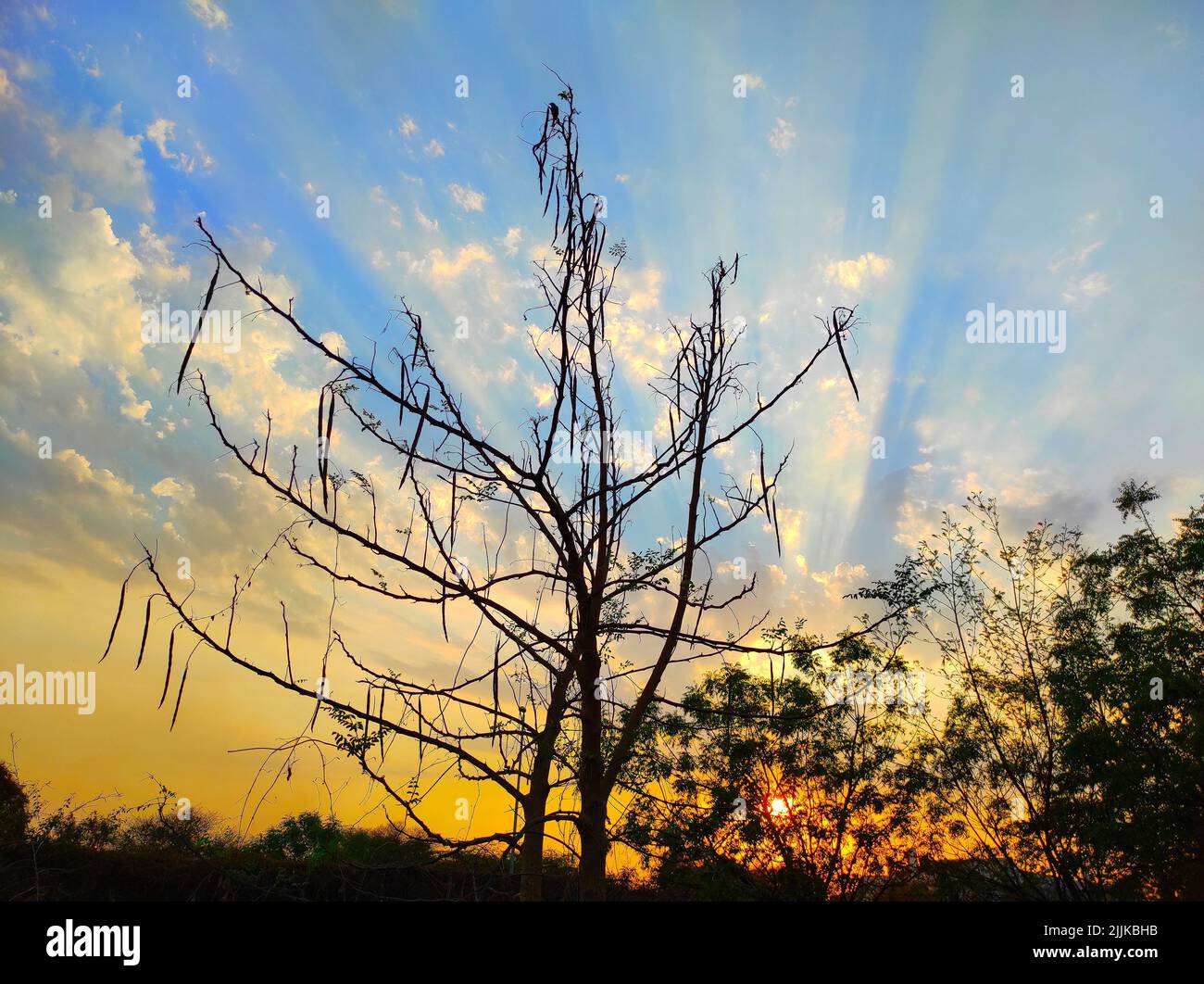 A Beautiful Short Of Sunset Photos Background Stock Photo - Alamy