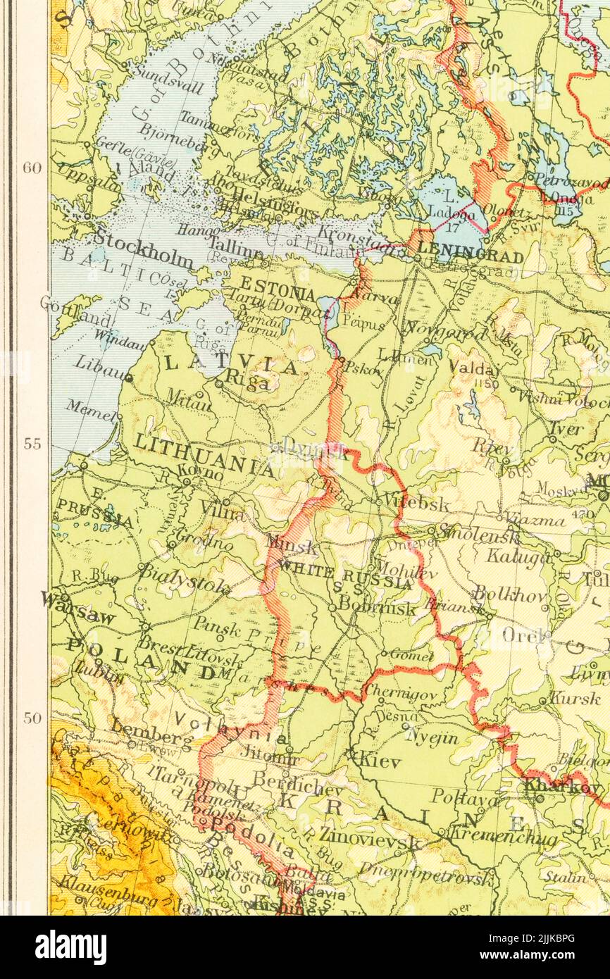 Soviet era maps hi-res stock photography and images - Alamy