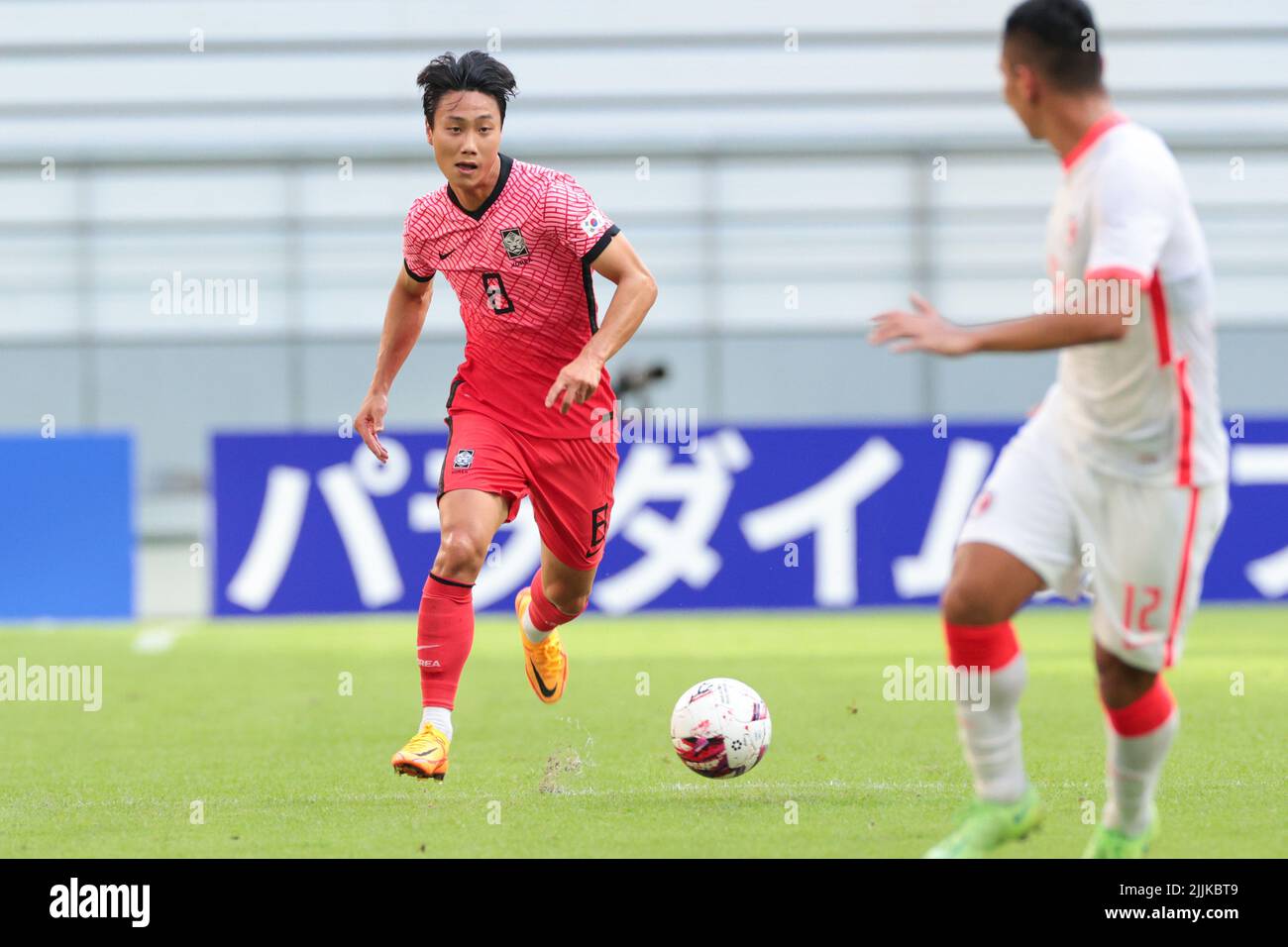 Aichi, Japan. 24th July, 2022. Paik Seungho (KOR) Football/Soccer ...