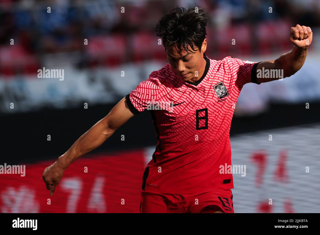 Aichi, Japan. 24th July, 2022. Paik Seungho (KOR) Football/Soccer ...