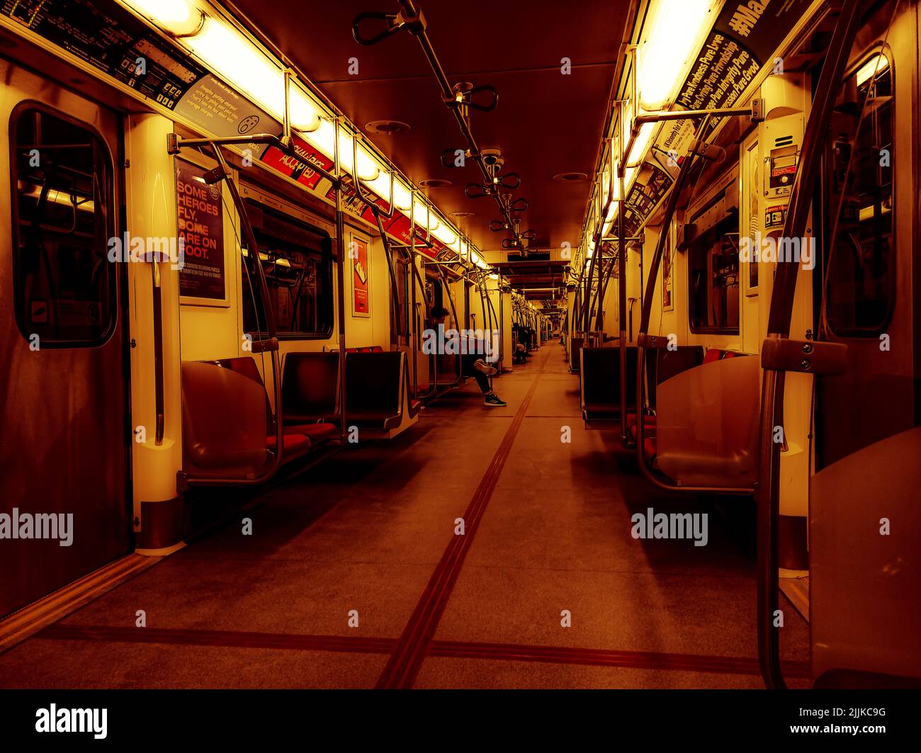 Panoramic view of a modern train hi-res stock photography and images ...