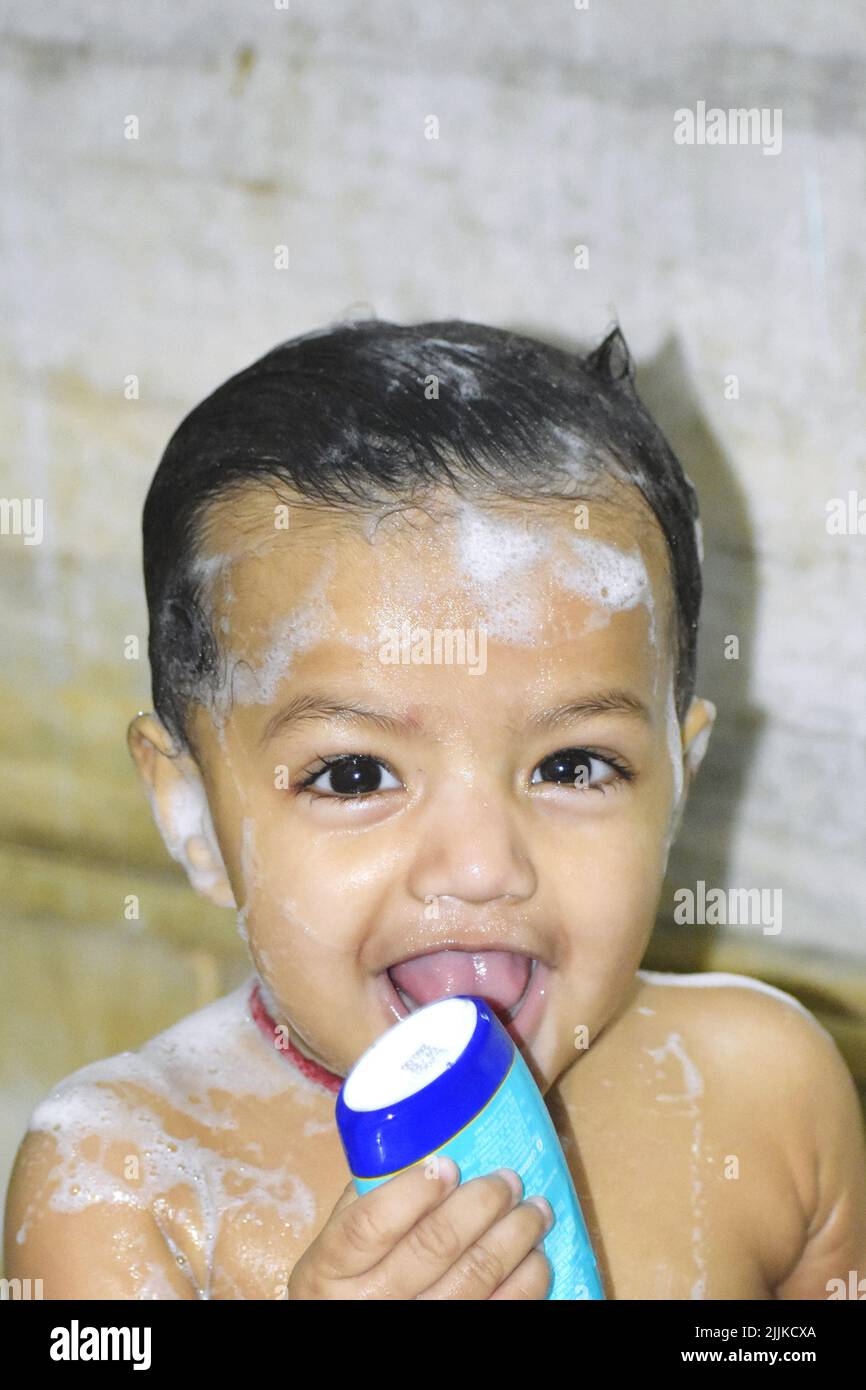 Indian cute baby hi-res stock photography and images - Alamy