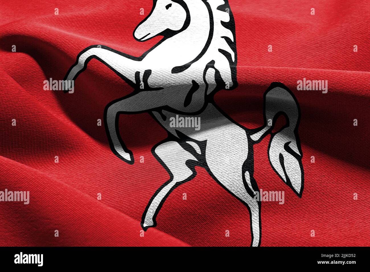 Kent county flag hi-res stock photography and images - Alamy