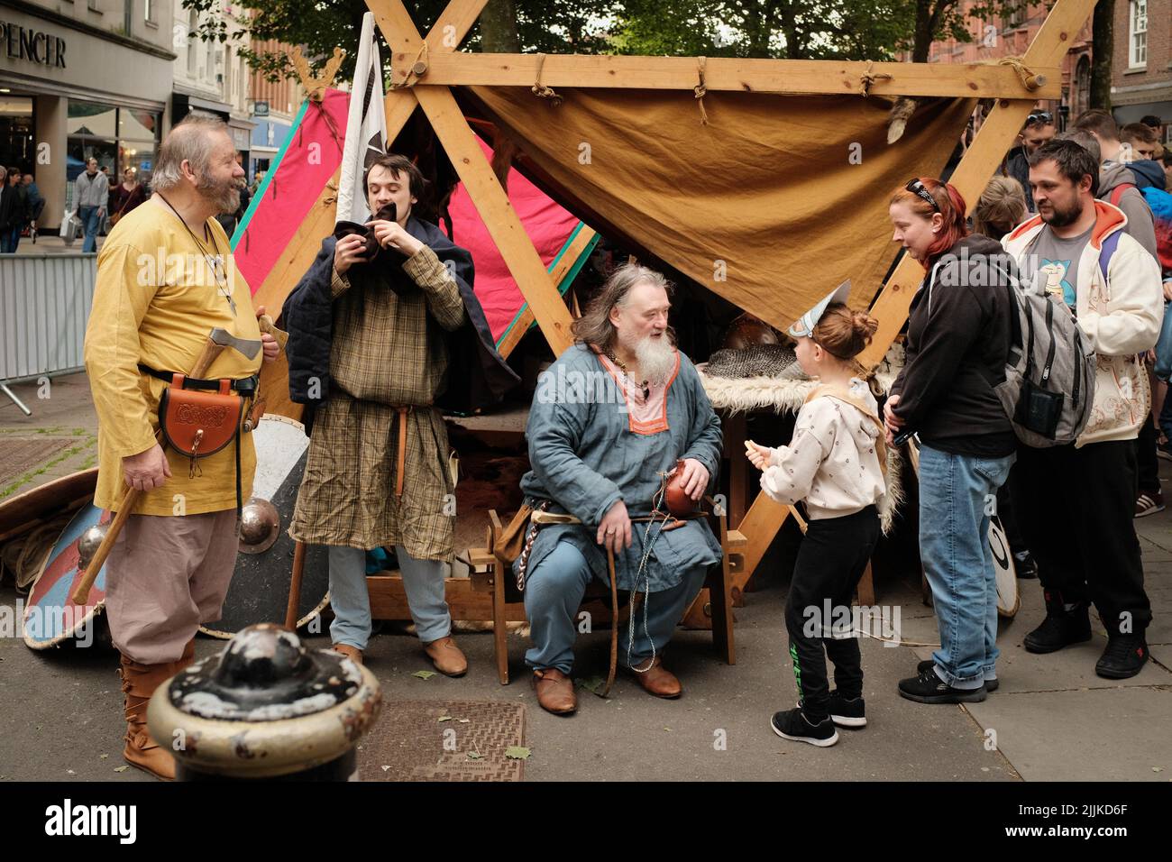 Jorvik Viking Festival in York, England, May 2022 Stock Photo - Alamy