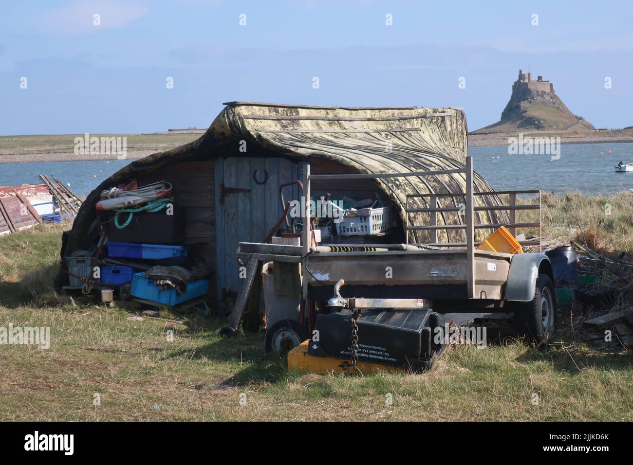 St Cuthbert's Way national trail long-distance trail. Northumberland ...