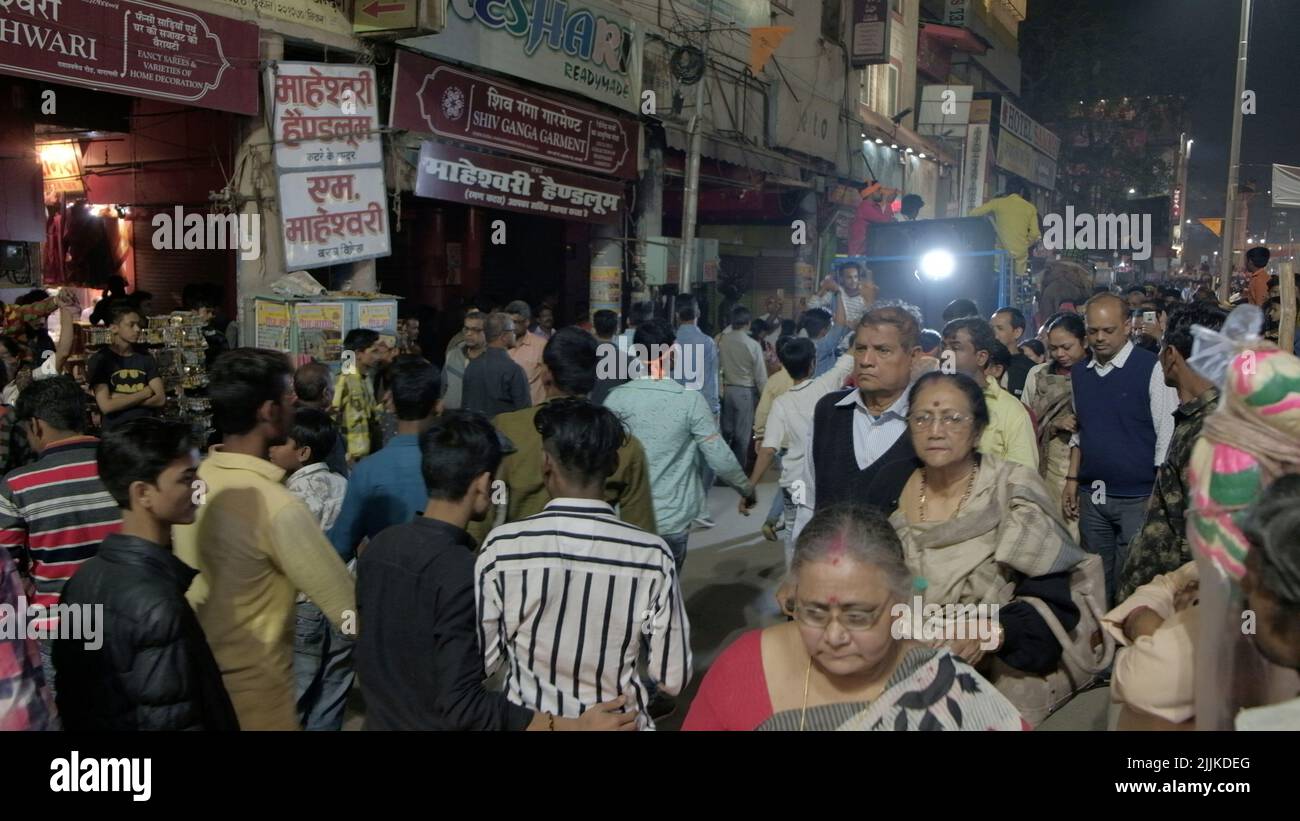 Typical crowded street hi-res stock photography and images - Alamy