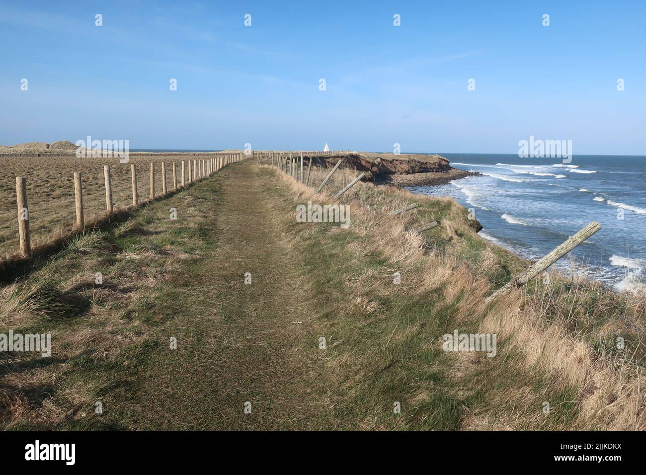 St Cuthbert's Way national trail long-distance trail. Northumberland. England. United Kingdom ...