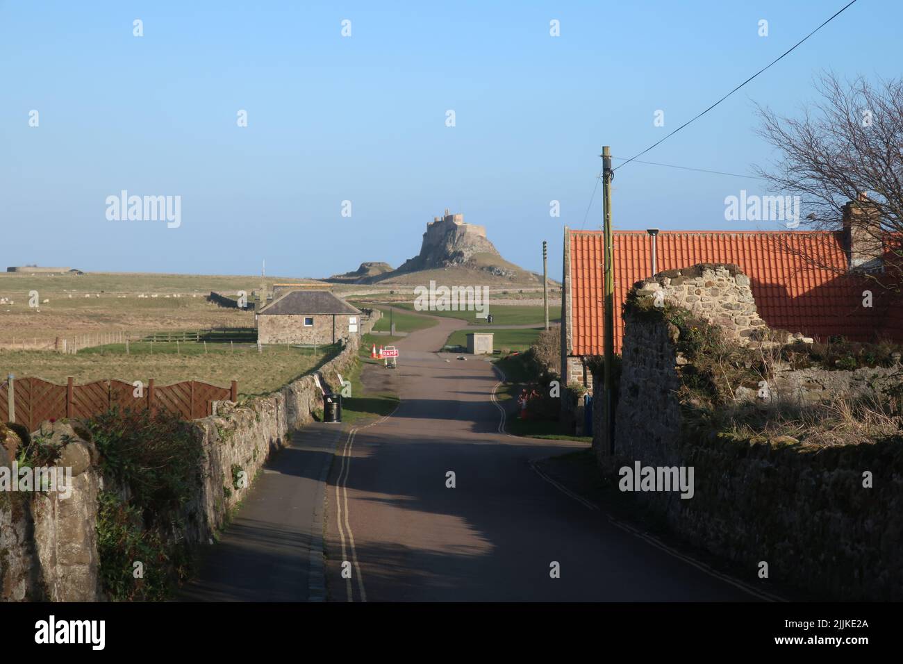 St Cuthbert's Way national trail long-distance trail. Northumberland ...
