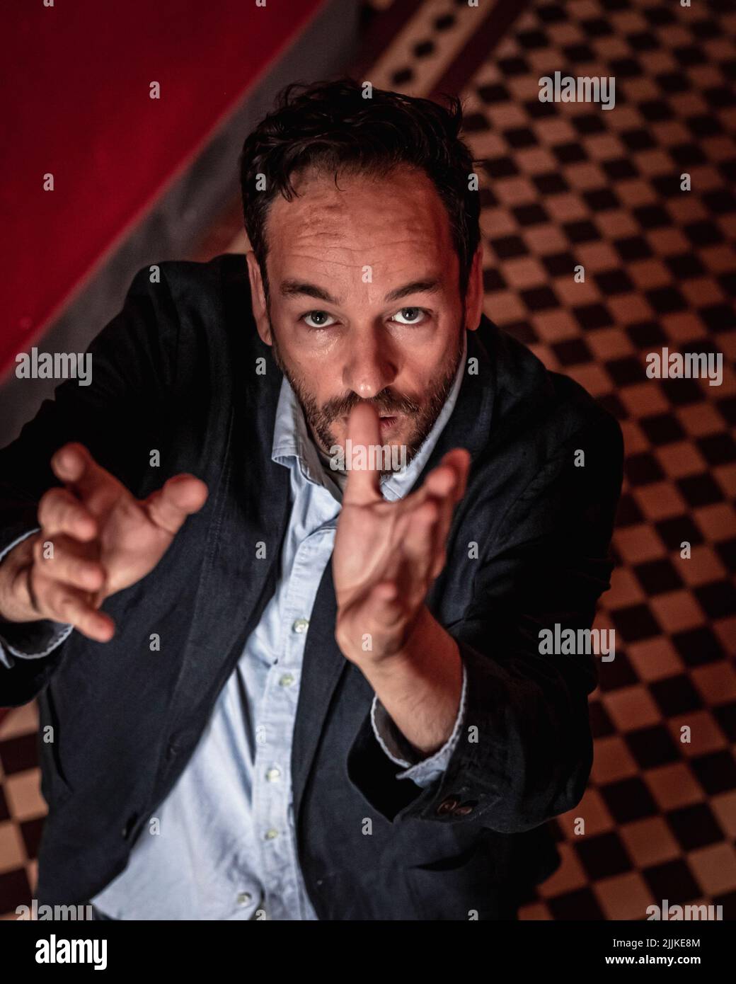Man dancing alone hi-res stock photography and images - Alamy