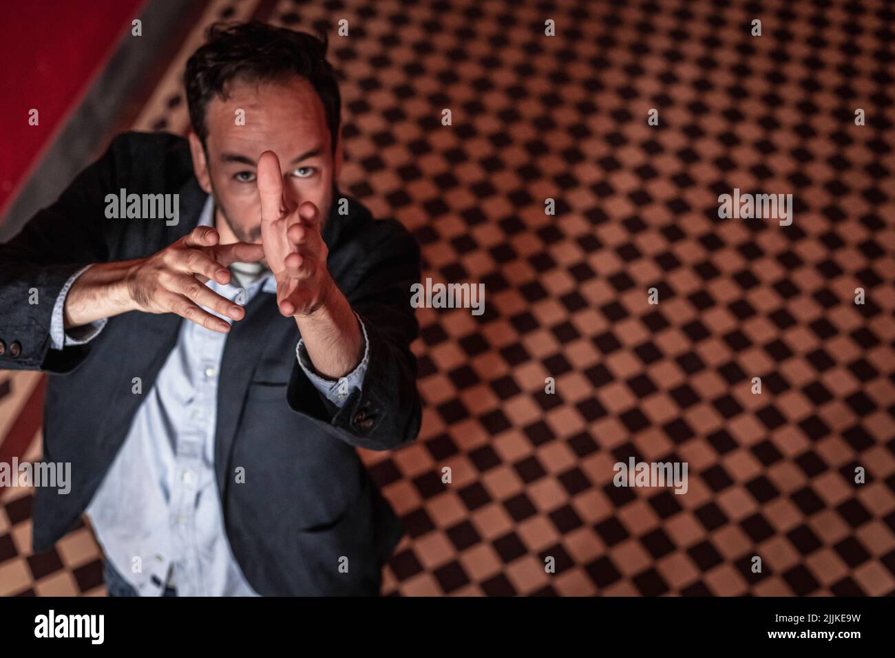 Black guy dancing hi-res stock photography and images - Alamy