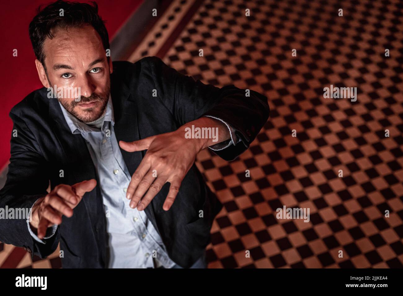 Black guy dancing hi-res stock photography and images - Alamy