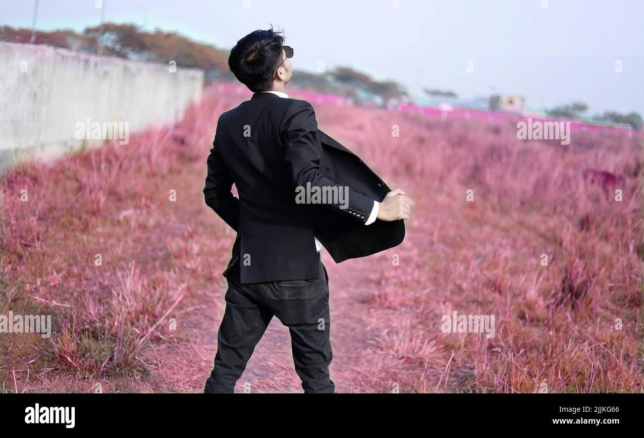 Awesome pose for blazer hi-res stock photography and images - Alamy