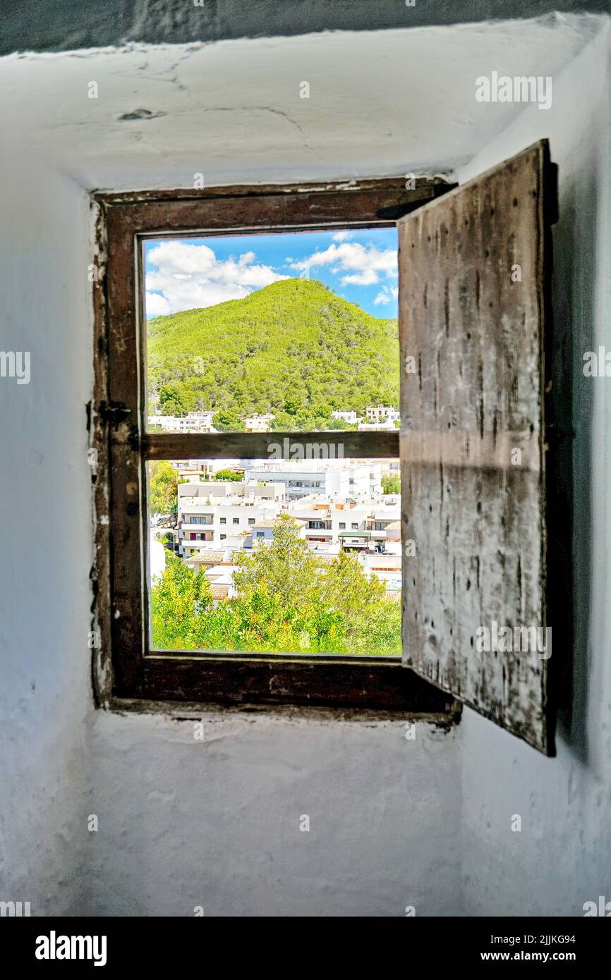 Window on the Med Stock Photo - Alamy