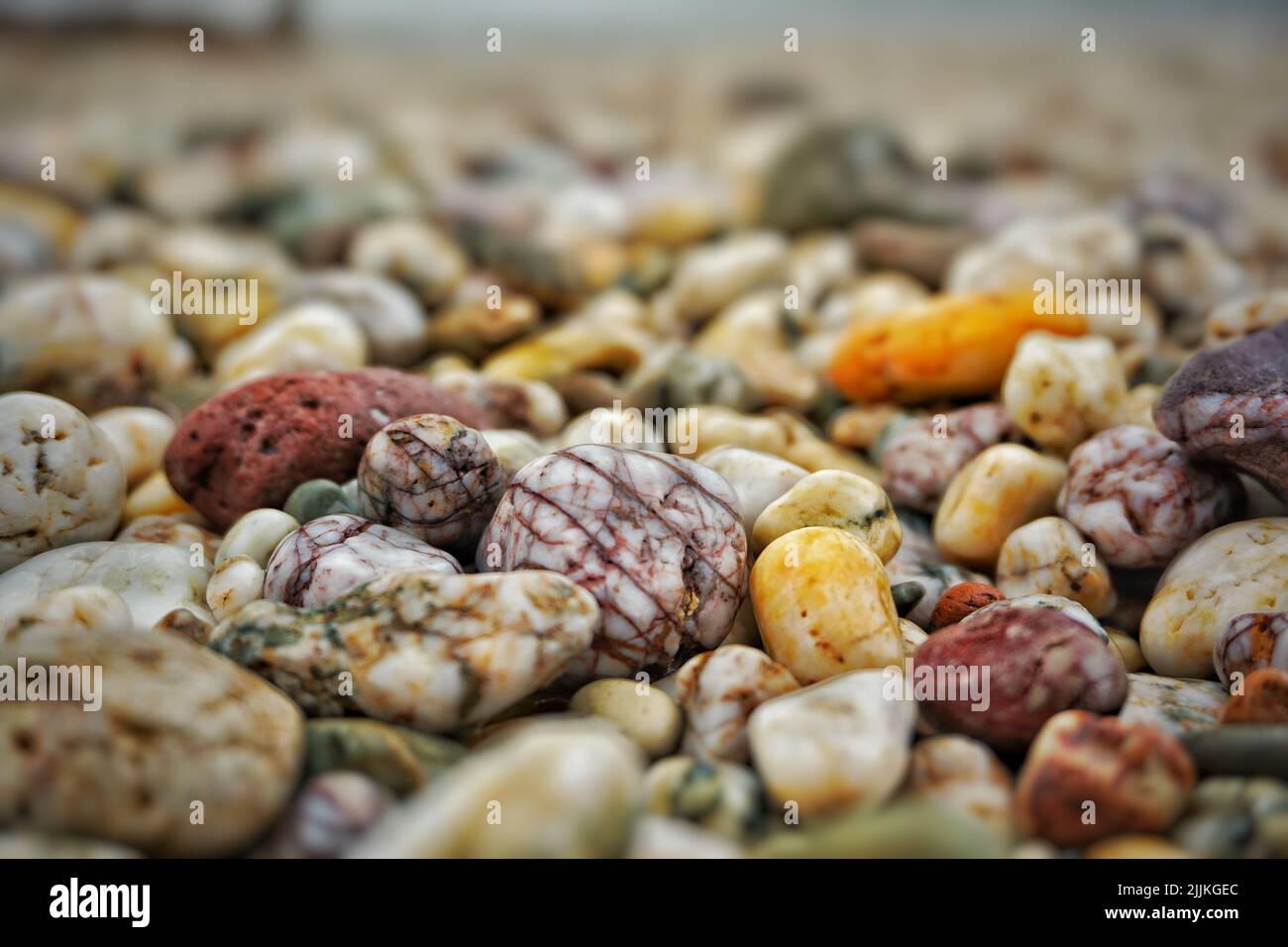 Pebbles of different colours hi-res stock photography and images - Alamy