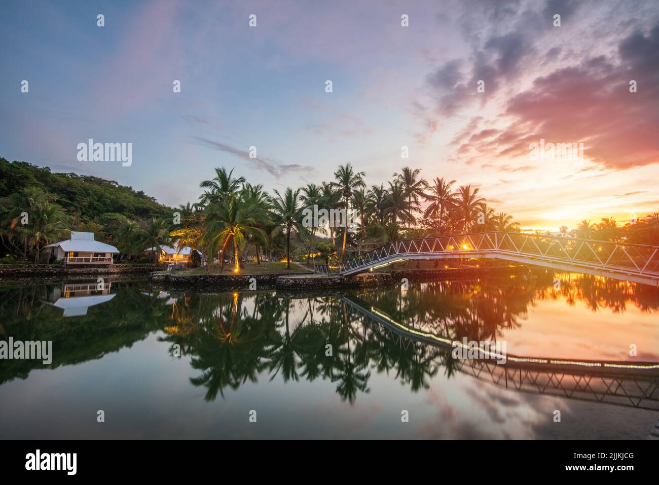 Buildings and trees with reflection hi-res stock photography and images ...