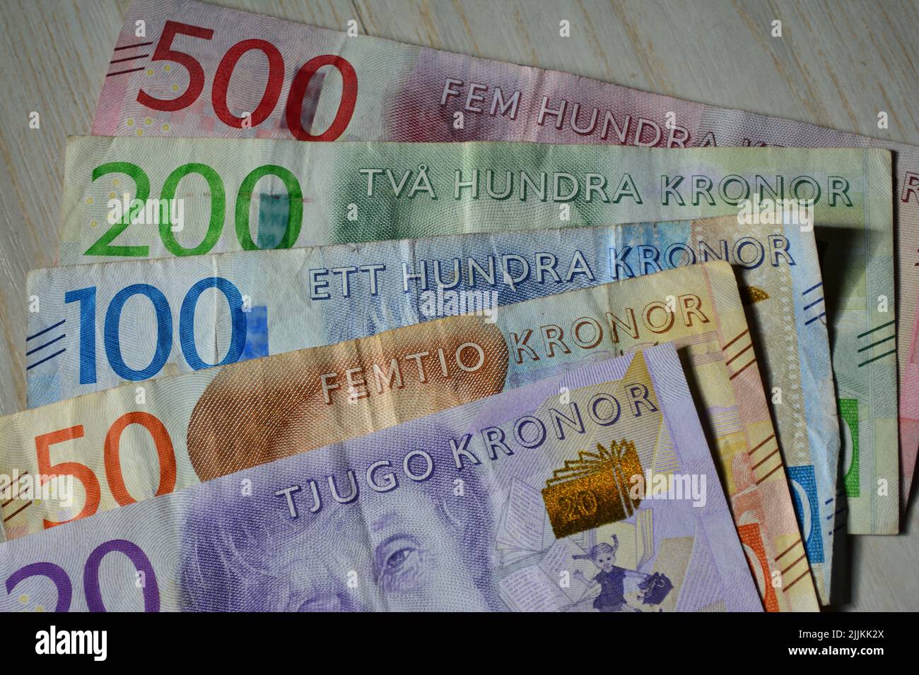 Swedish krona bill hi-res stock photography and images - Alamy