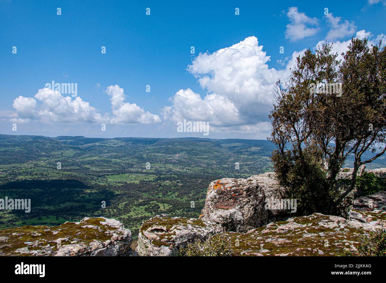 Panoramic view hills fields in hi-res stock photography and images - Alamy