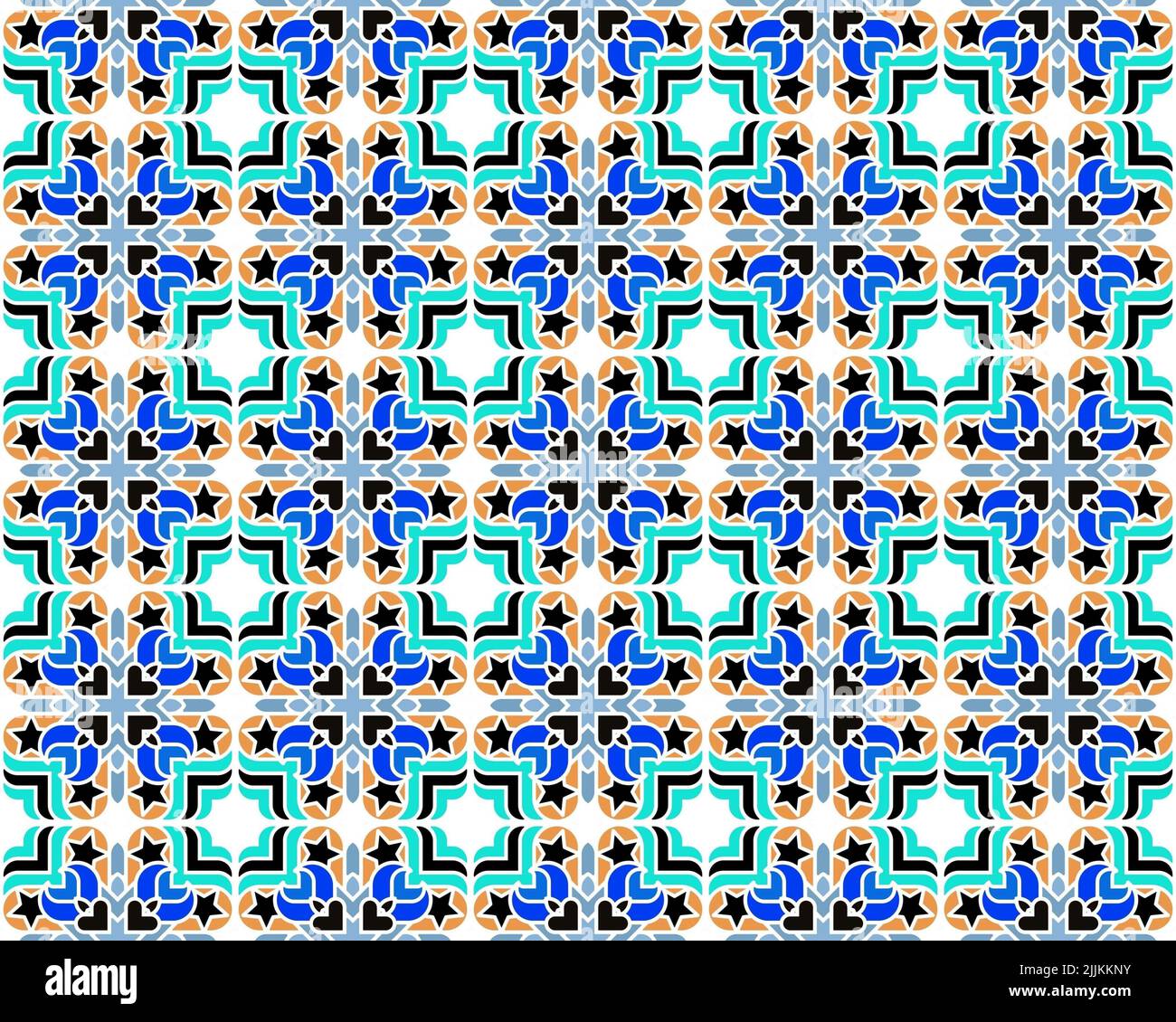 An illustration of seamless tile patterns Stock Photo - Alamy