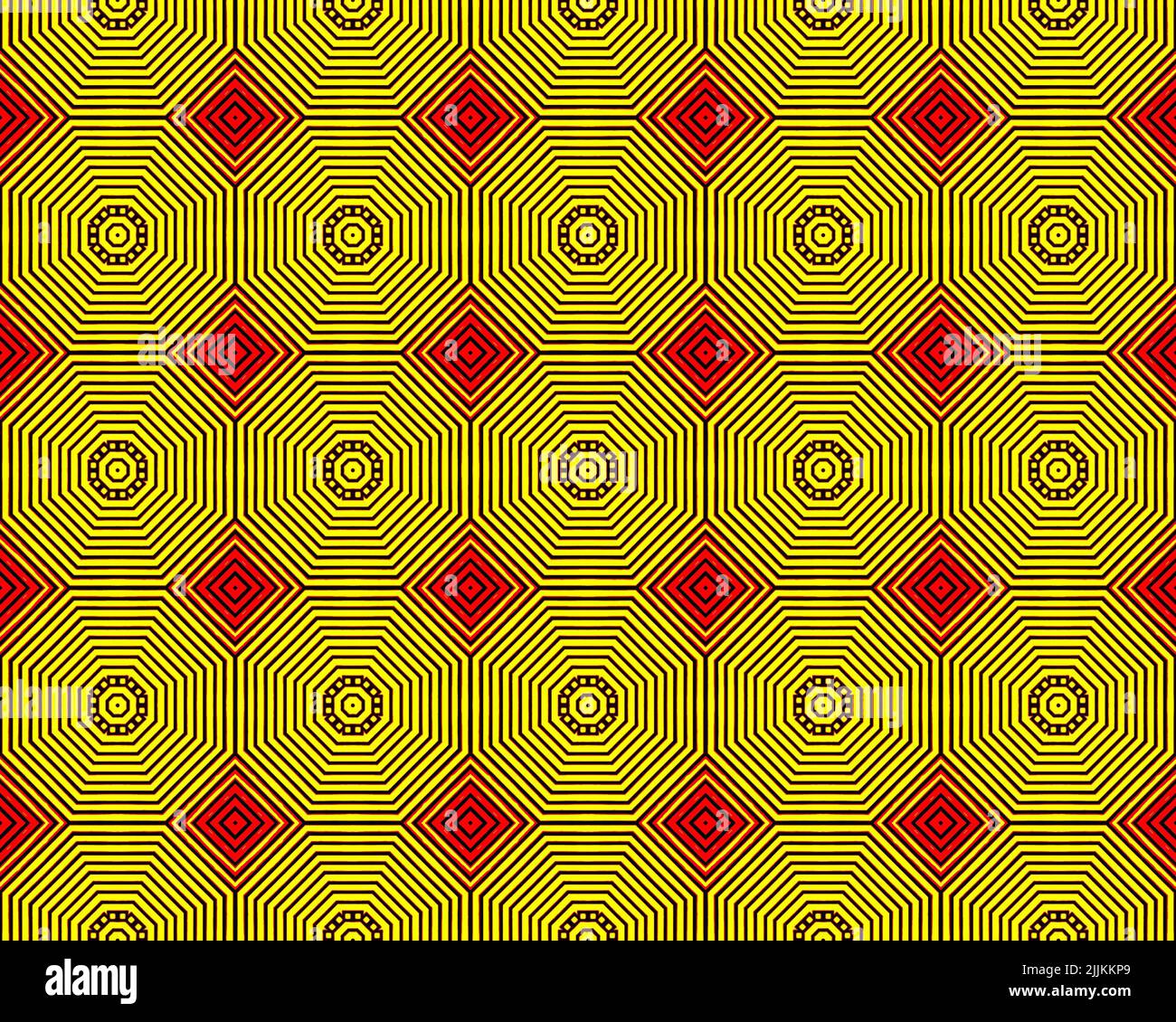 An illustration of seamless tile patterns Stock Photo - Alamy