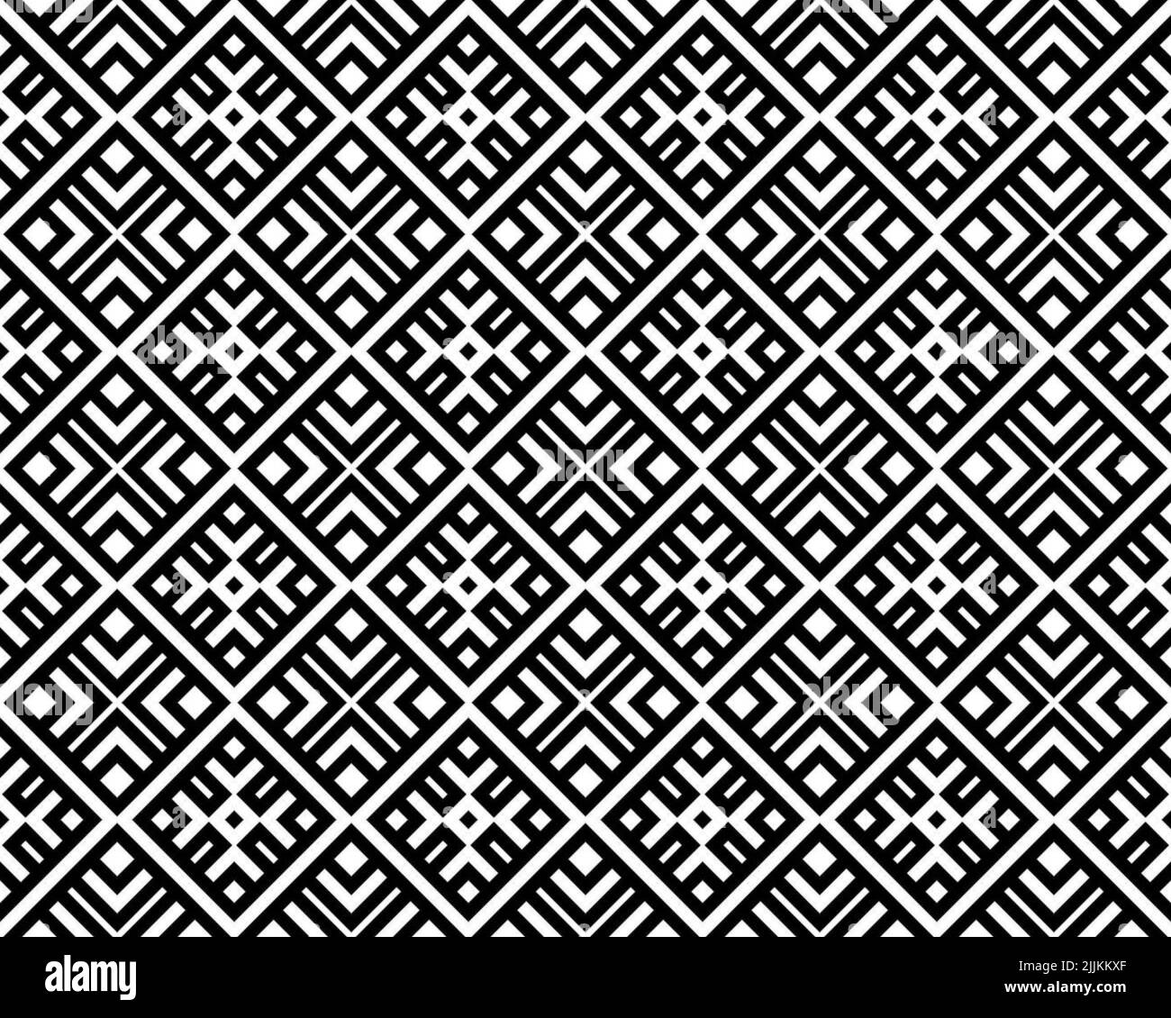 An illustration of seamless tile patterns Stock Photo - Alamy