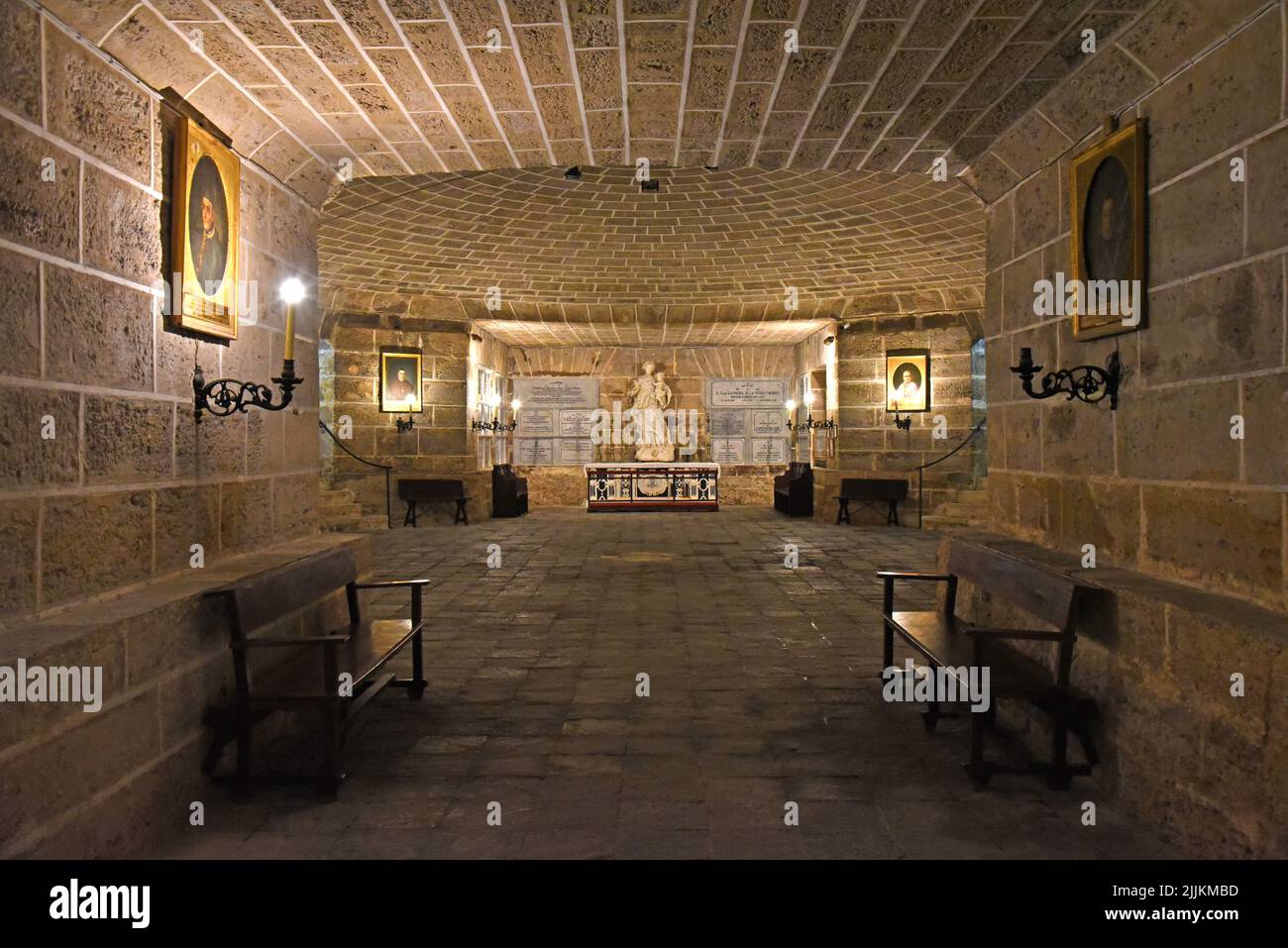 Crypt of the Cathedral of Cadiz Stock Photo - Alamy