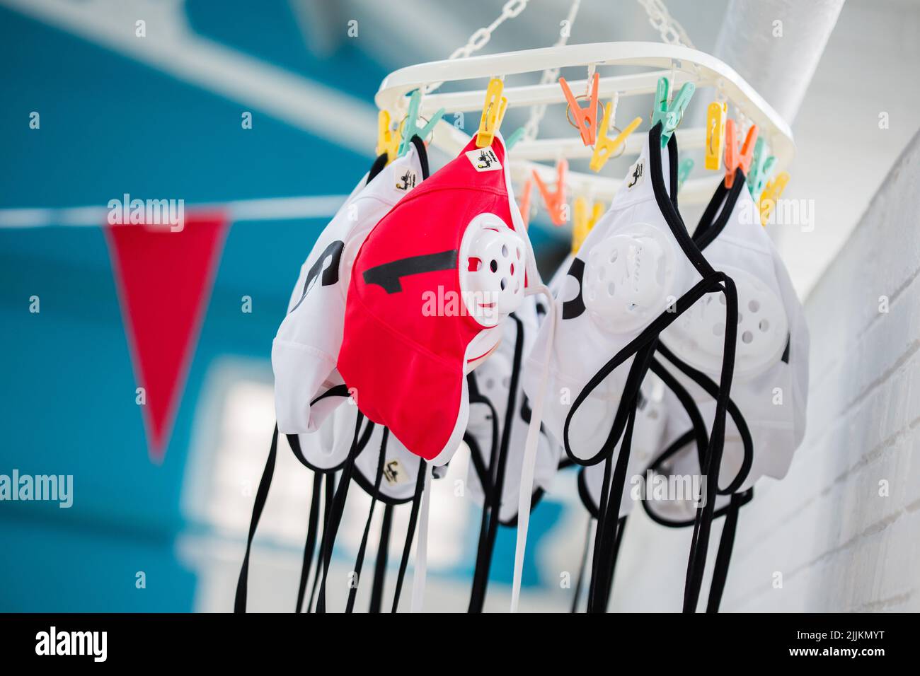 Swim caps swimming hi-res stock photography and images - Alamy