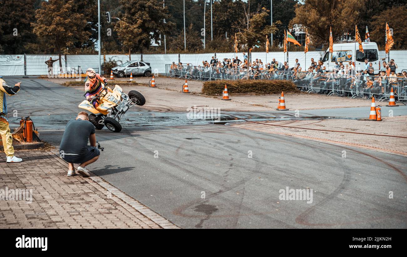 4 wheeled quadricycle hi-res stock photography and images - Alamy