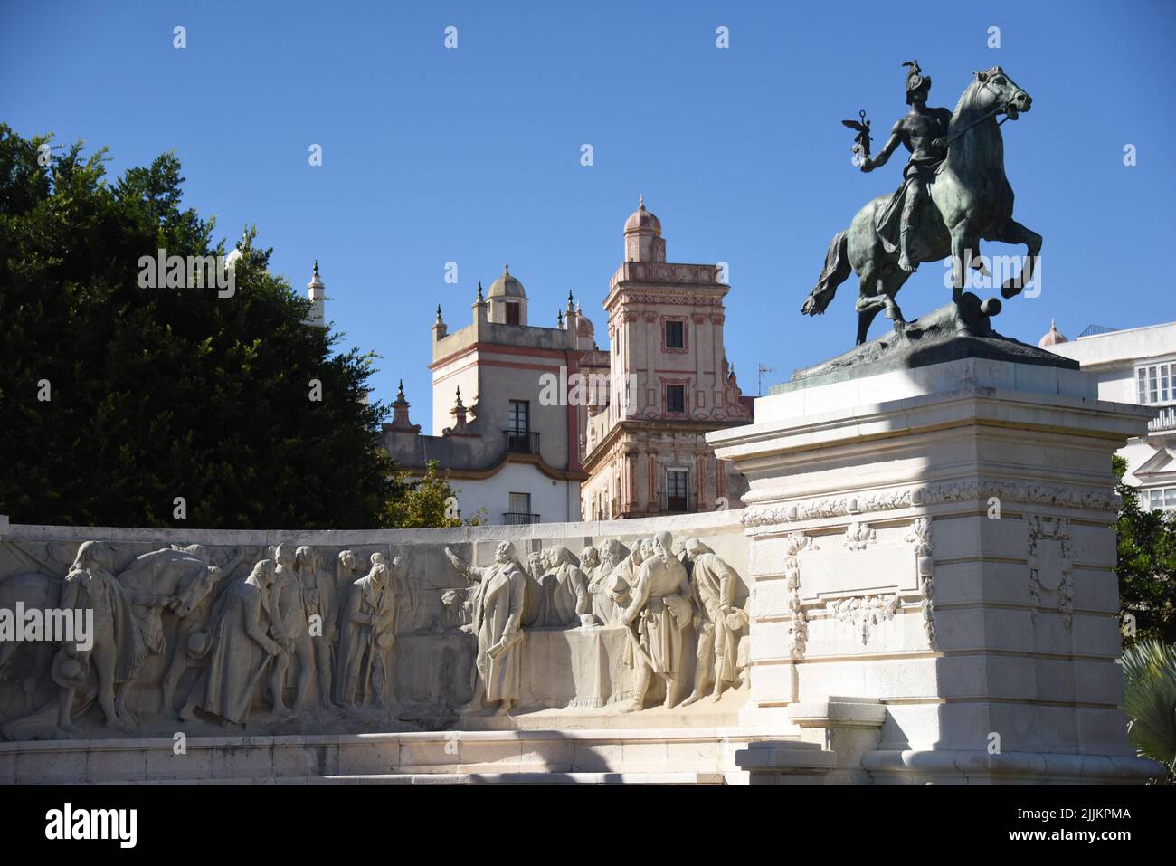 The Monument to the Constitution of 1812 in Cadiz, Spain Stock Photo ...