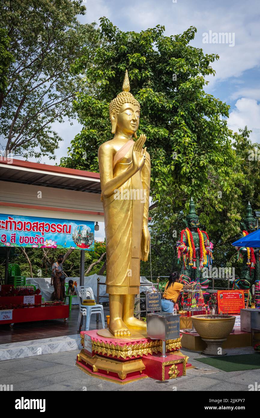 Big Buddha Temple in Pattaya Thailand Stock Photo - Alamy