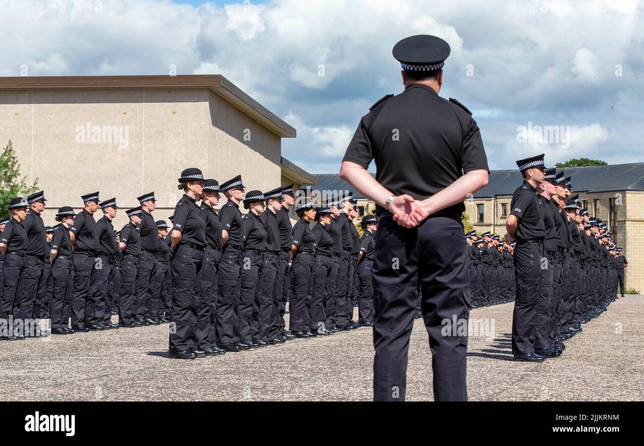 Police Scotland Chief Constable Sir Iain Livingstone attending a ...