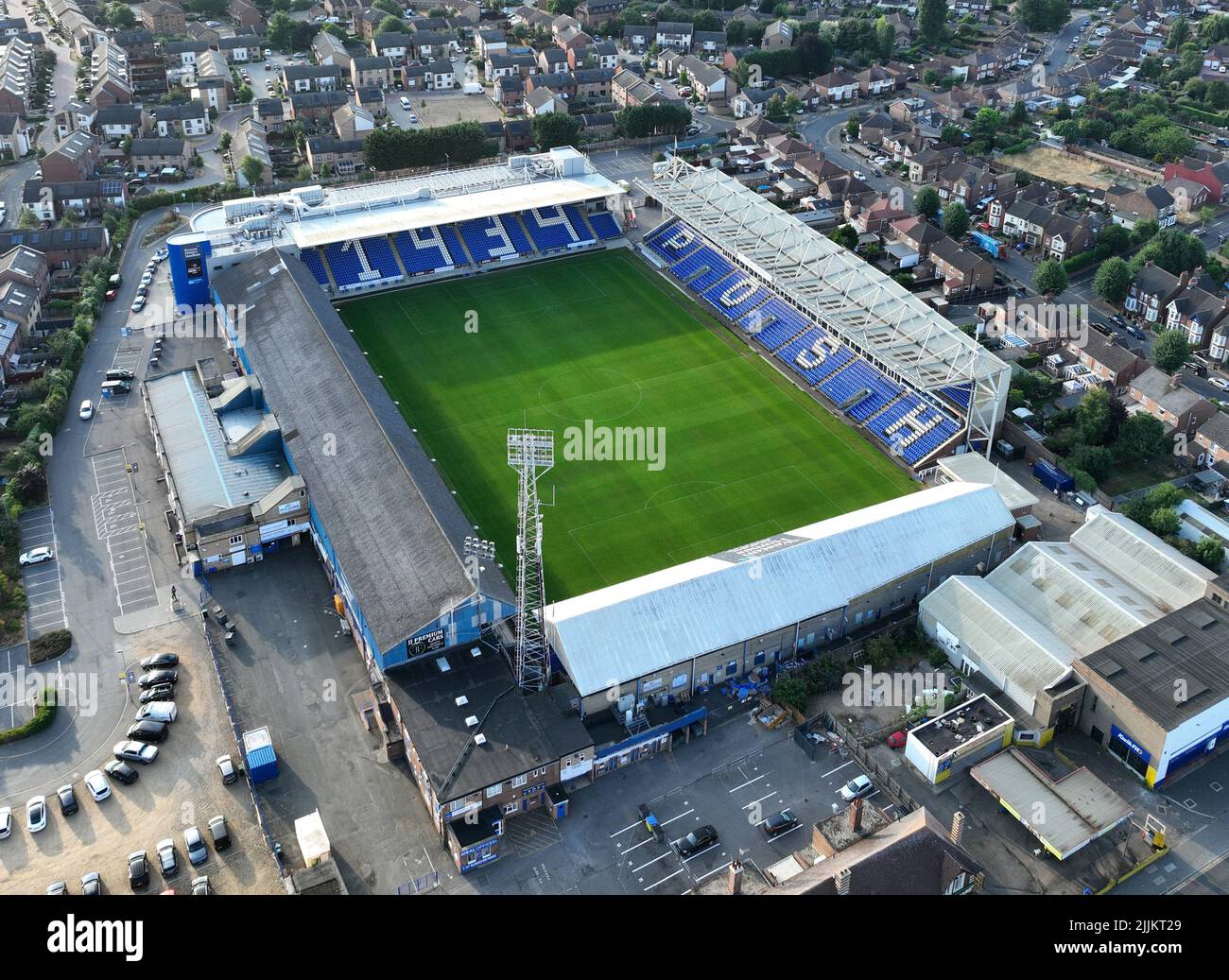 Peterborough united stadium hi-res stock photography and images - Alamy