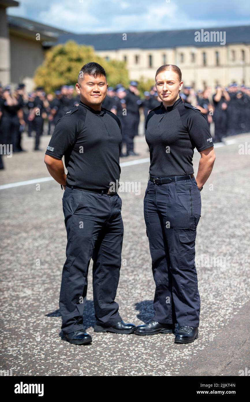 Police Scotland launches recruitment campaign with new officers Steve ...