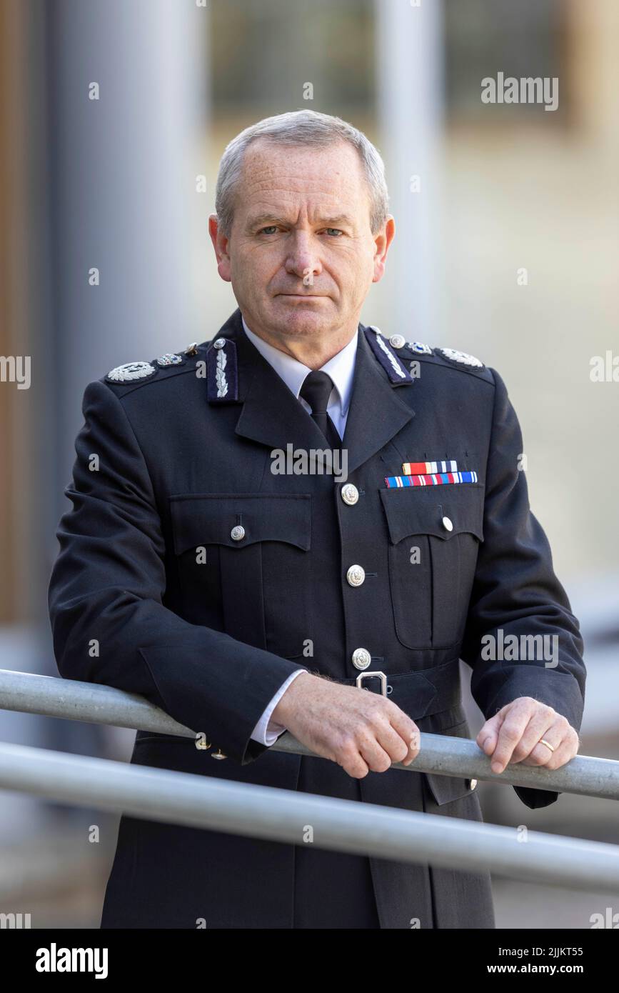 Police Scotland Chief Constable Sir Iain Livingstone attending a ...