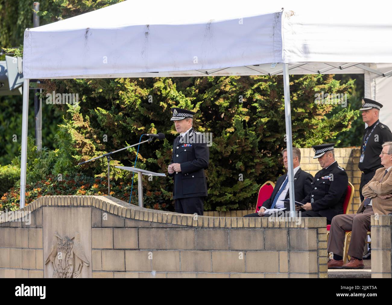 Police Scotland Chief Constable Sir Iain Livingstone attending a ...