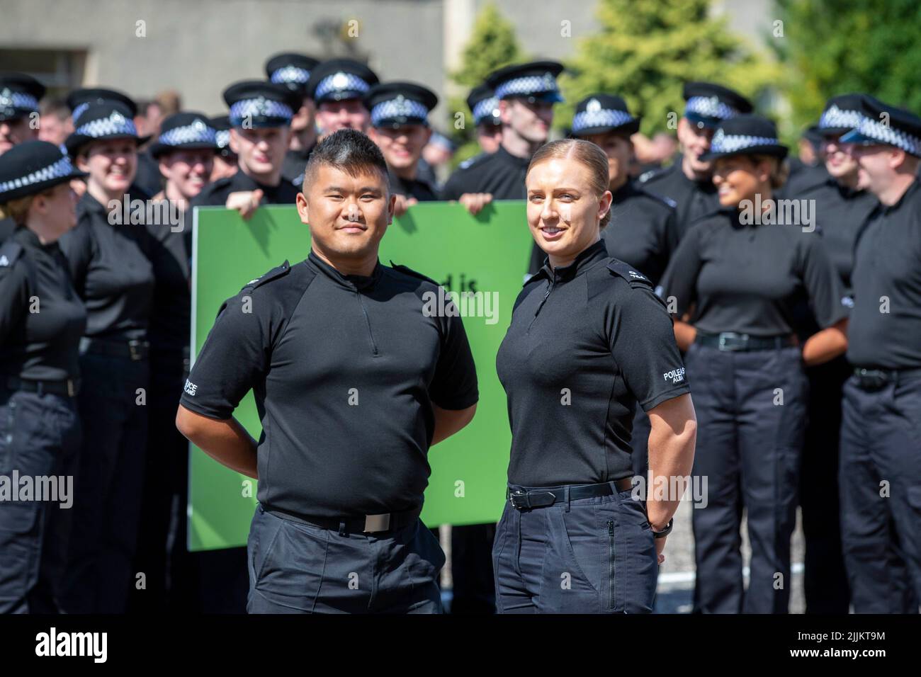Police Scotland launches recruitment campaign with new officers Steve ...